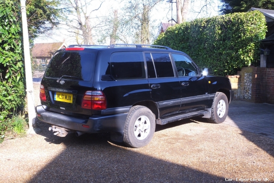 Used 2001 Toyota Amazon land cruiser 4.2 diesel Car Exporters - UK 2001 ...